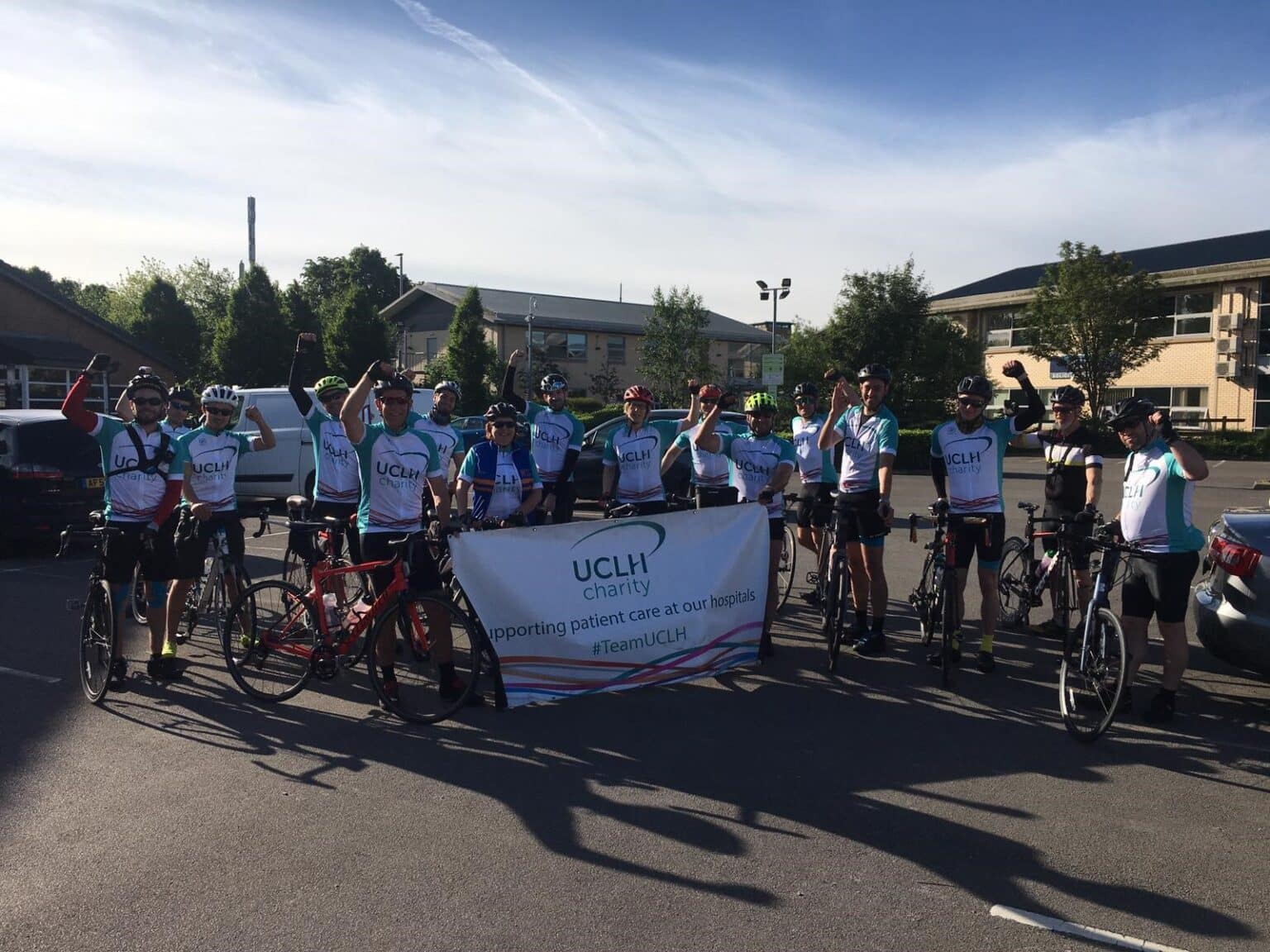 UCLH Charity Cycle - Bouygues UK