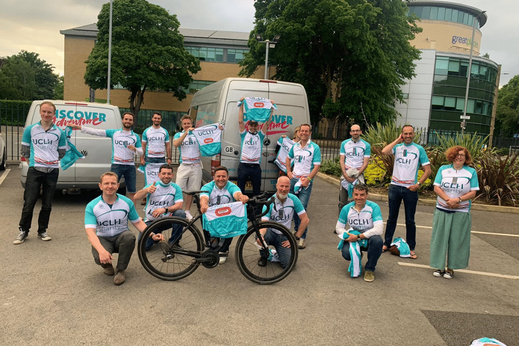 UCLH Charity Cycle - Bouygues UK
