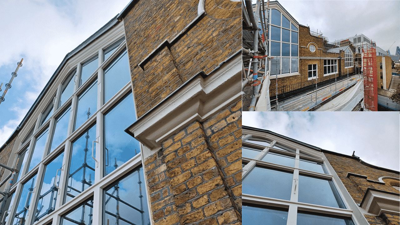 Restoring Heritage Windows at Tower Hamlets Town Hall - Bouygues UK