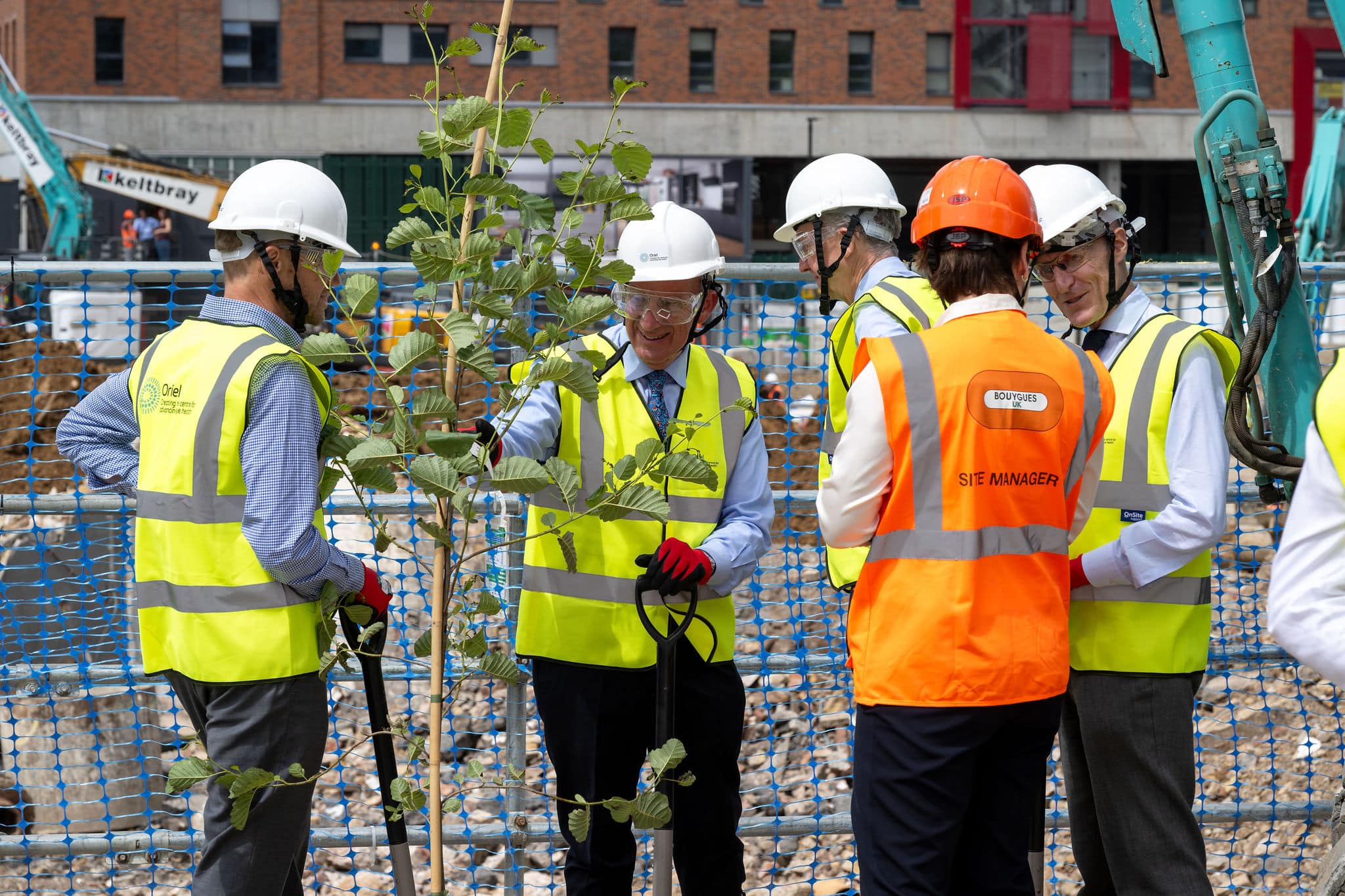 Oriel Celebrates Breaking Ground Milestone - Bouygues UK
