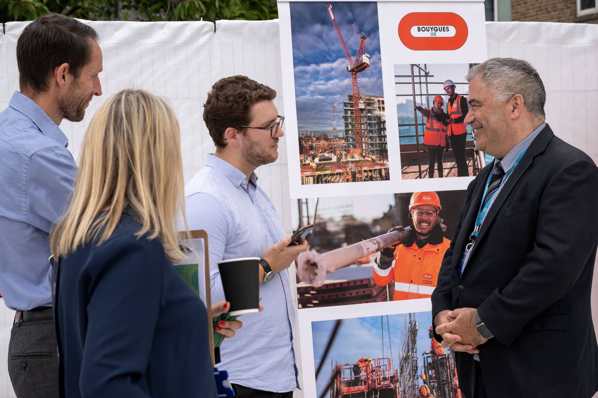 Oriel Celebrates Breaking Ground Milestone - Bouygues UK