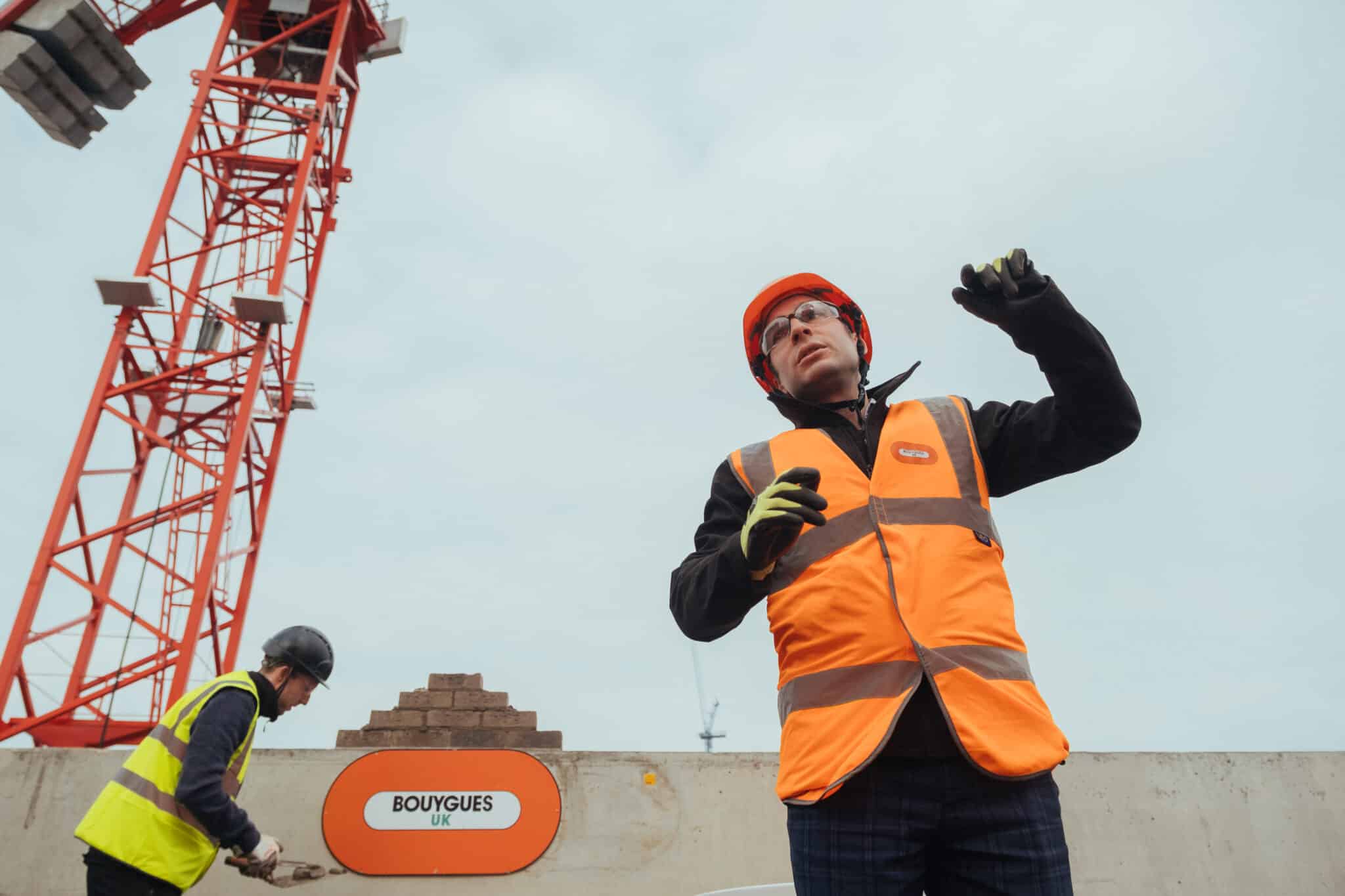 Topping Out at Tustin Estate - Bouygues UK