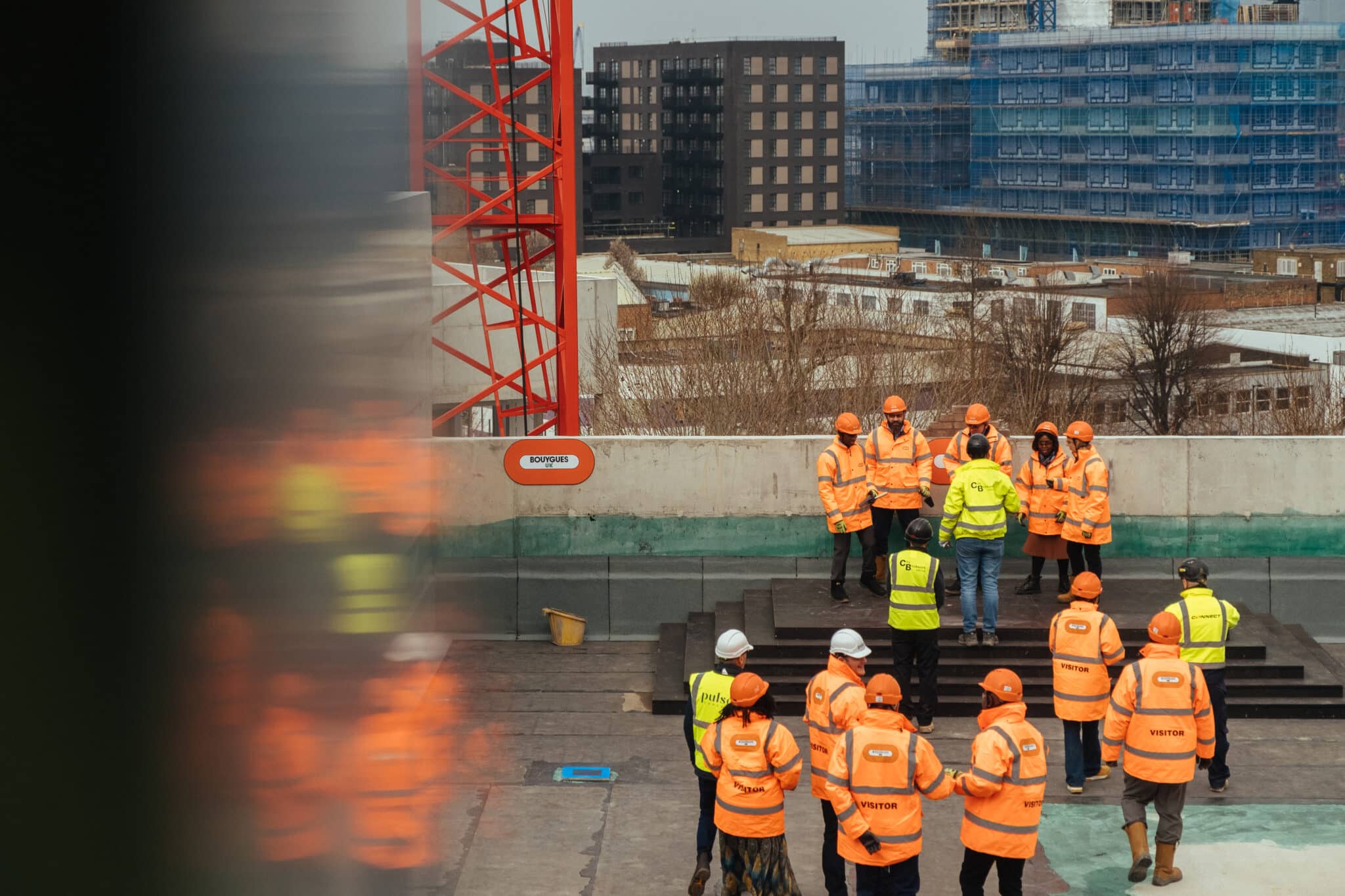 Topping Out at Tustin Estate - Bouygues UK