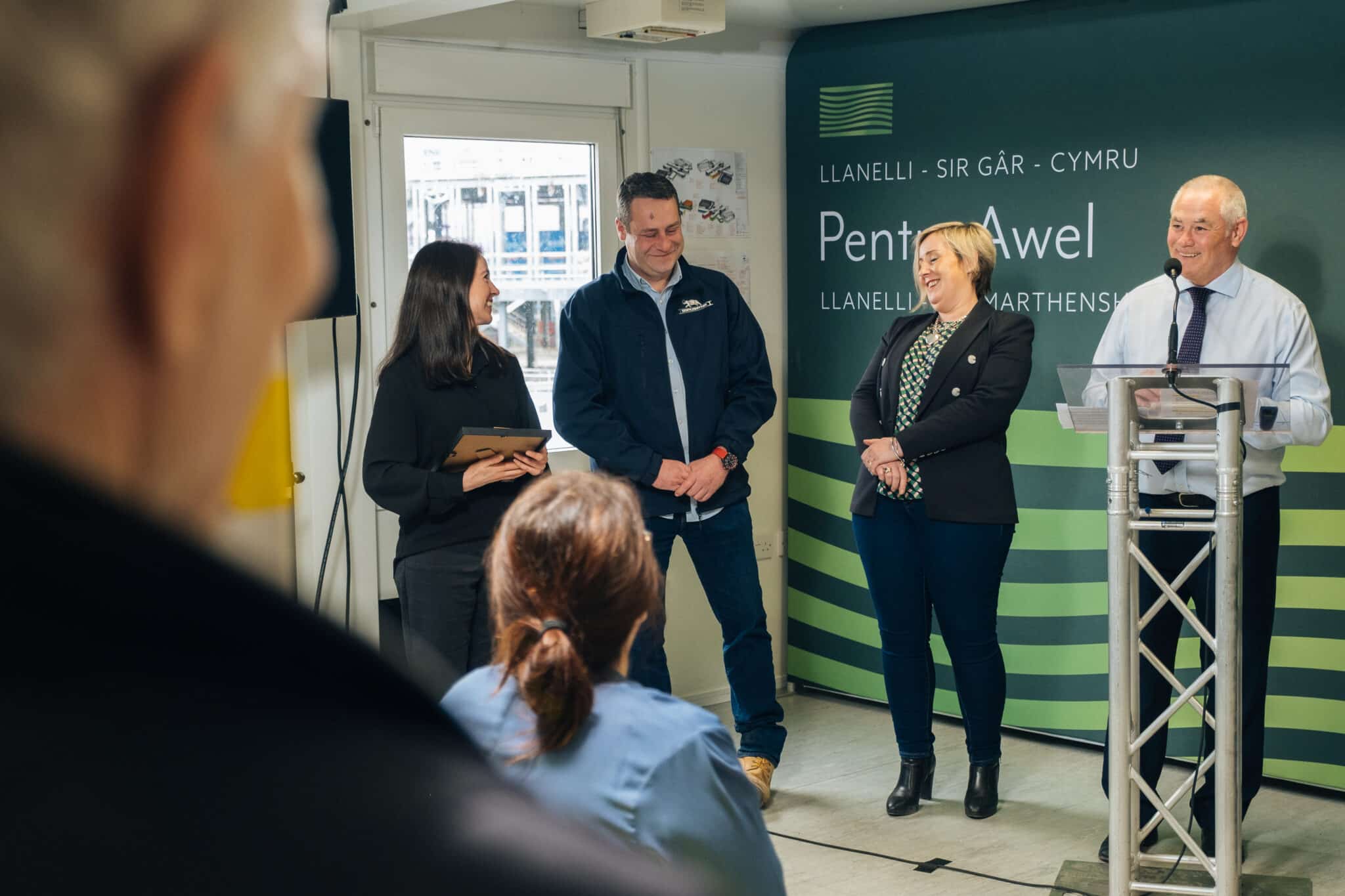 Topping Out at Pentre Awel - Bouygues UK
